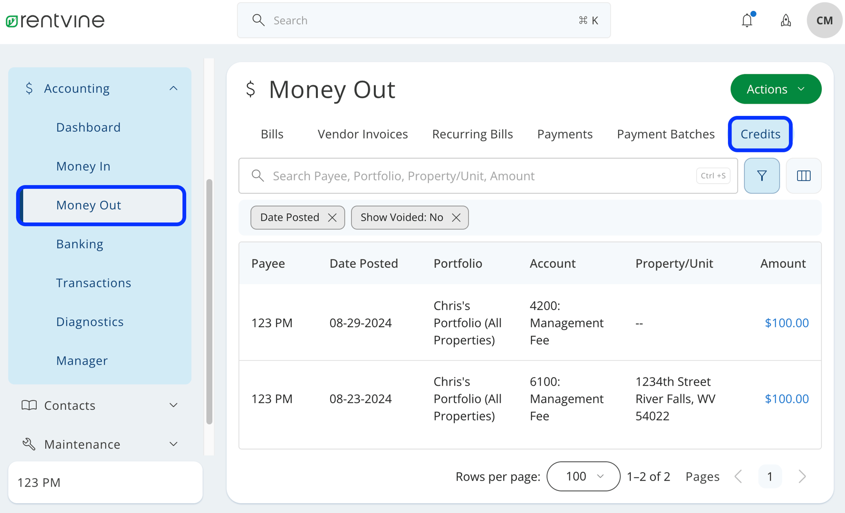 Accounting Diagnostics